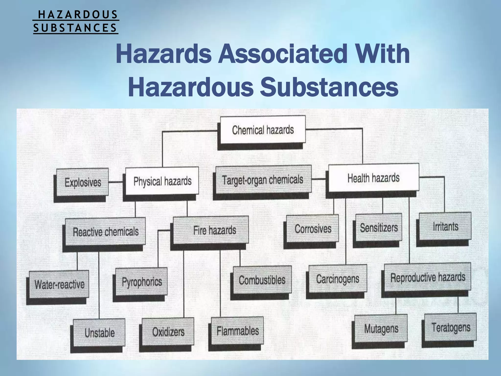 Hazards and Hazardous Substances | PPTX