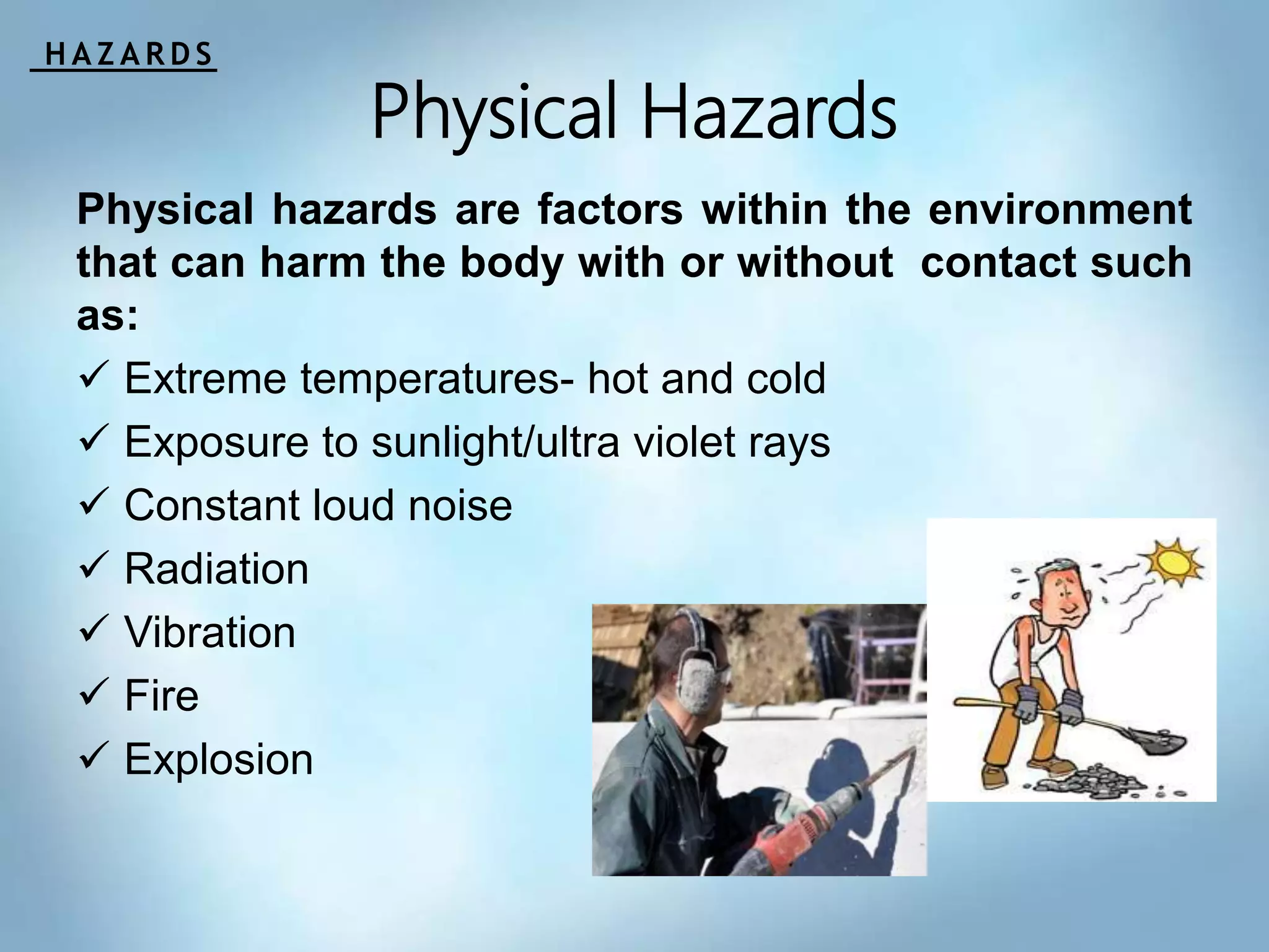 Hazards and Hazardous Substances | PPTX