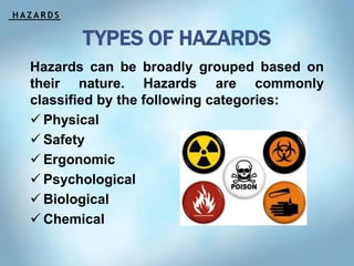 Hazards and Hazardous Substances | PPTX