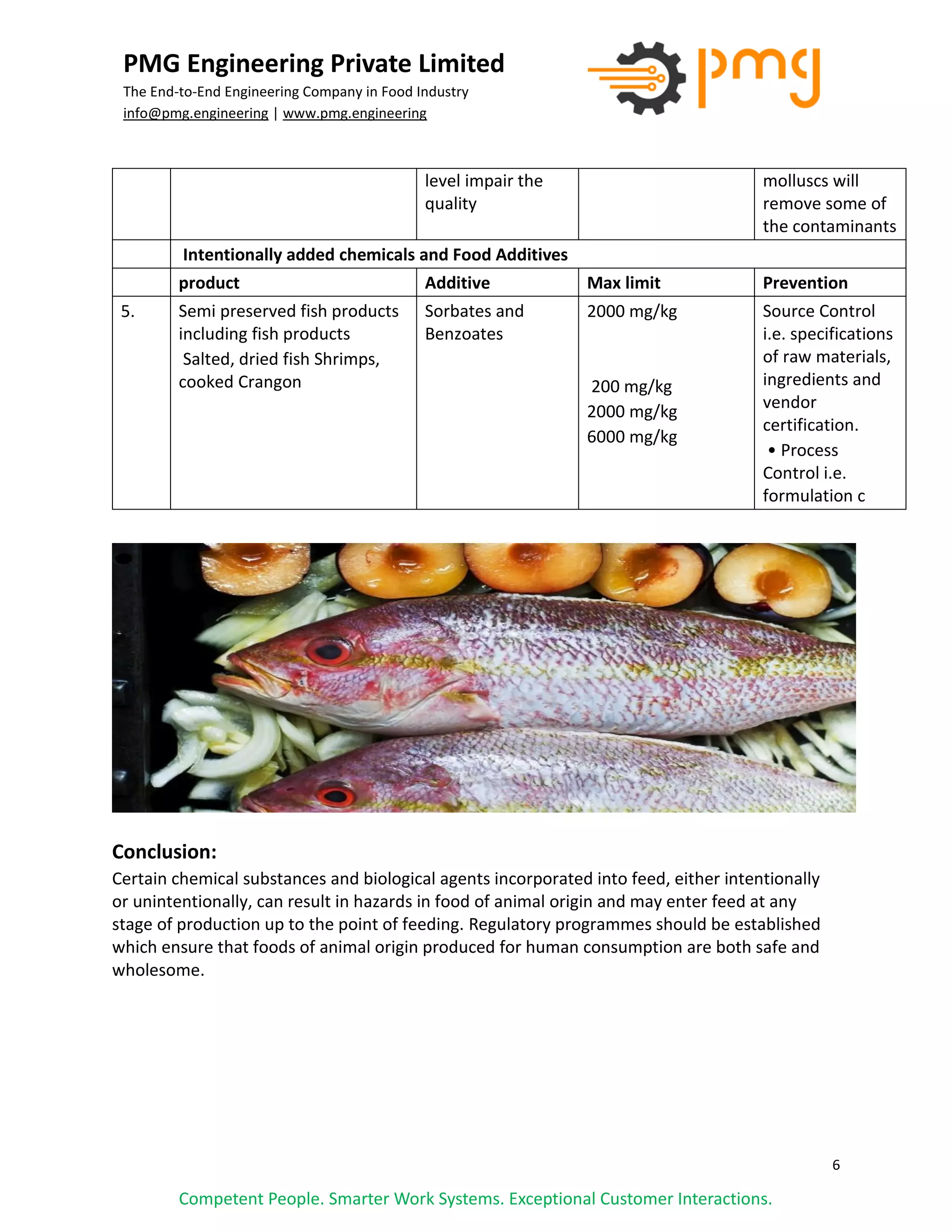 Hazards and its Control in Seafood Processing Industry- Physical Hazard ...
