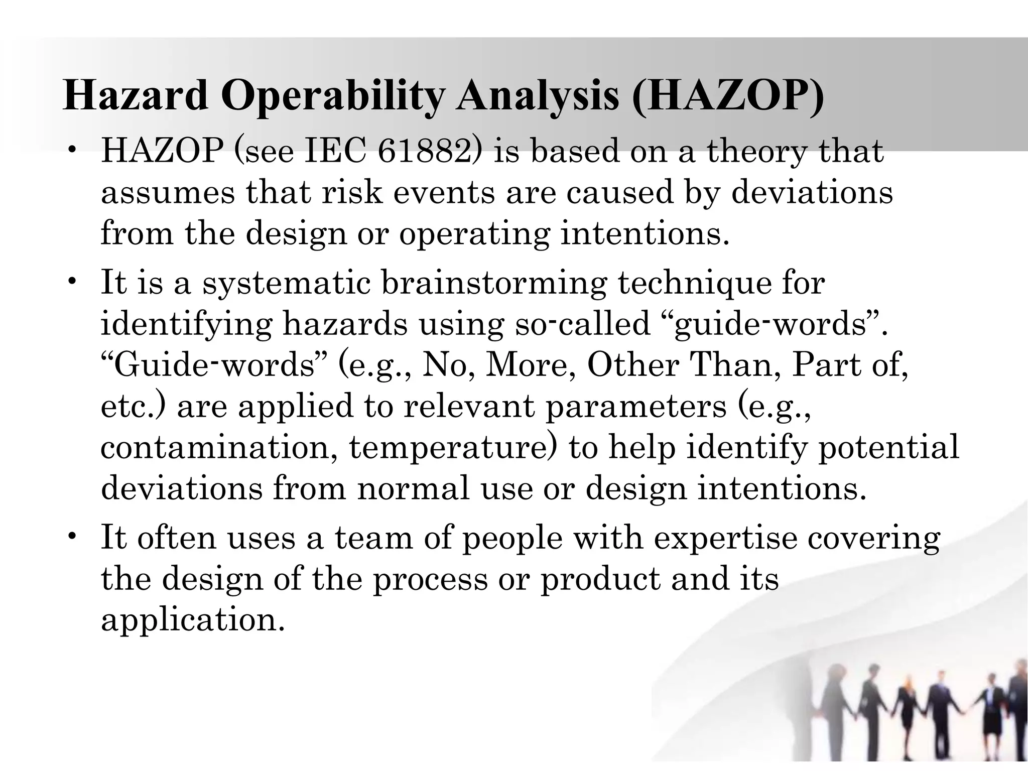 Hazards and risk management | PPTX