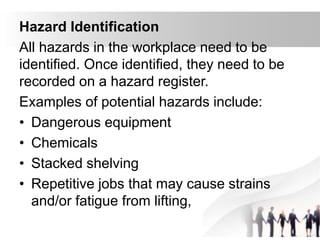 Hazards and risk management | PPTX