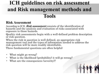 Hazards and risk management | PPTX