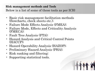 Hazards and risk management | PPTX