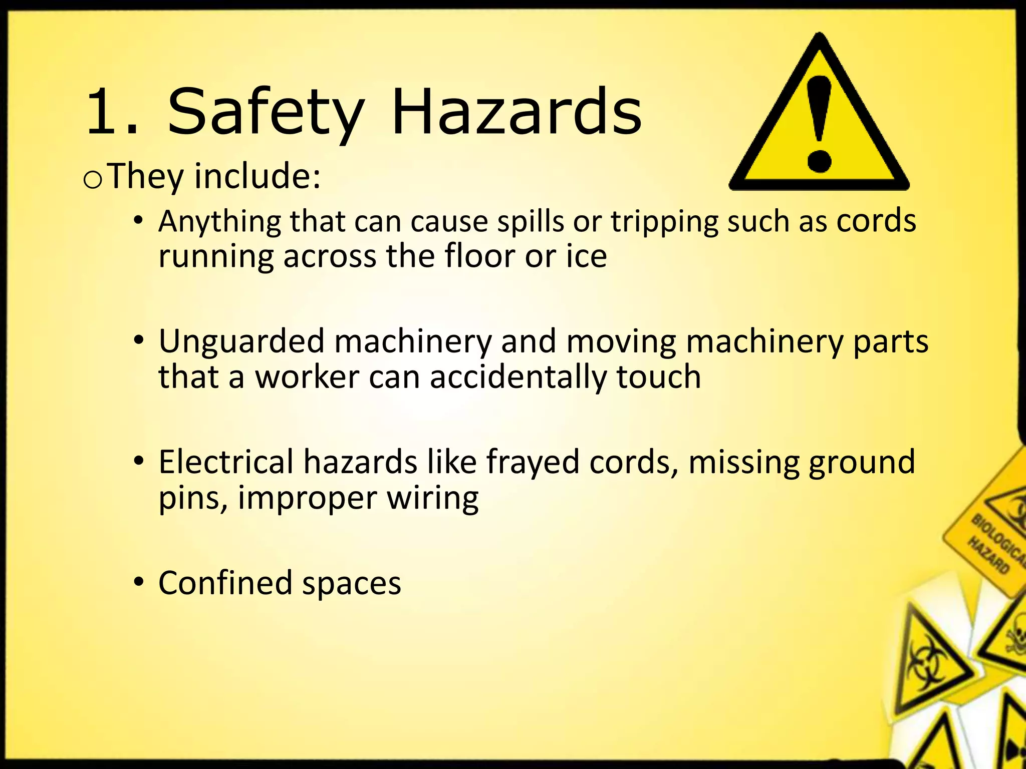 Hazards and risks | PPTX
