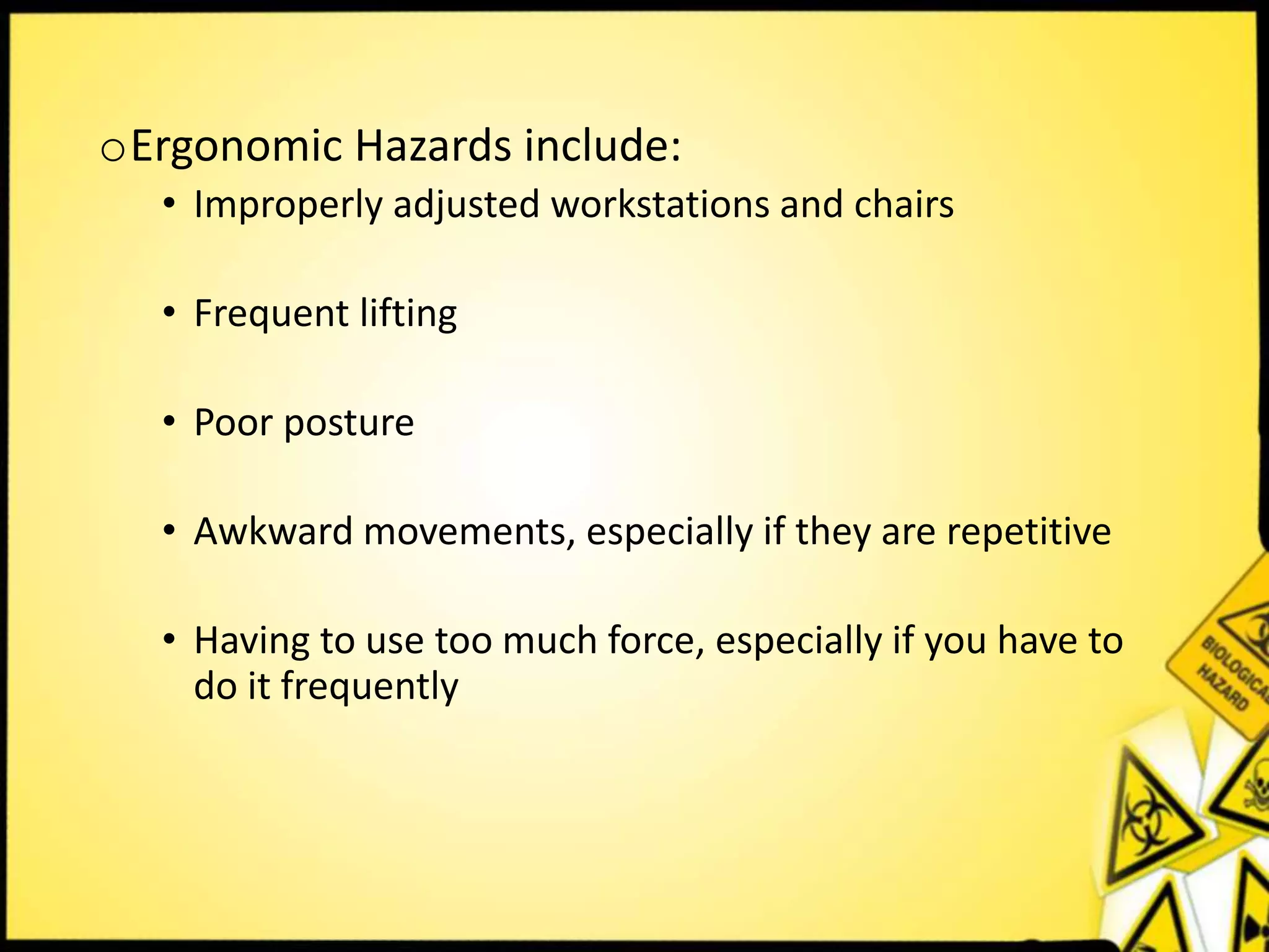 Hazards and risks | PPTX