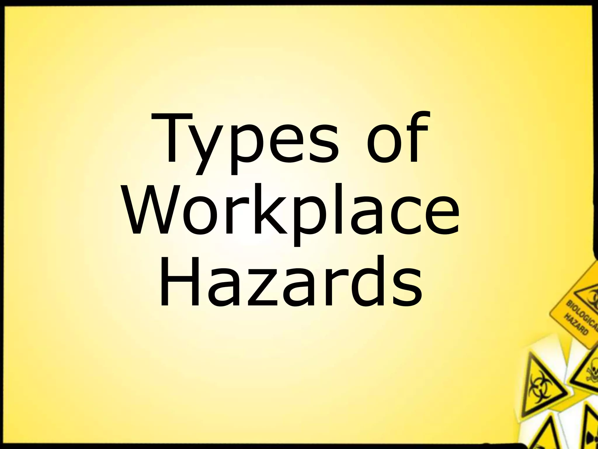 Hazards and risks | PPTX