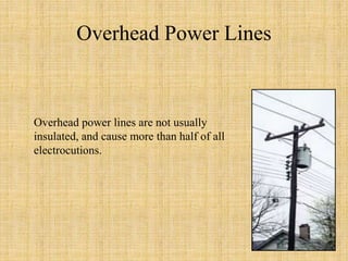 Electrical Hazards and their safety | PPSX