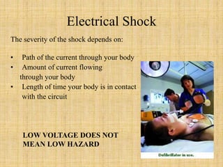 Electrical Hazards and their safety | PPSX