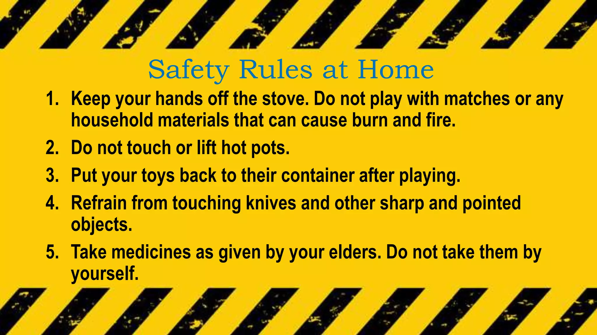 Hazards at home | PPTX