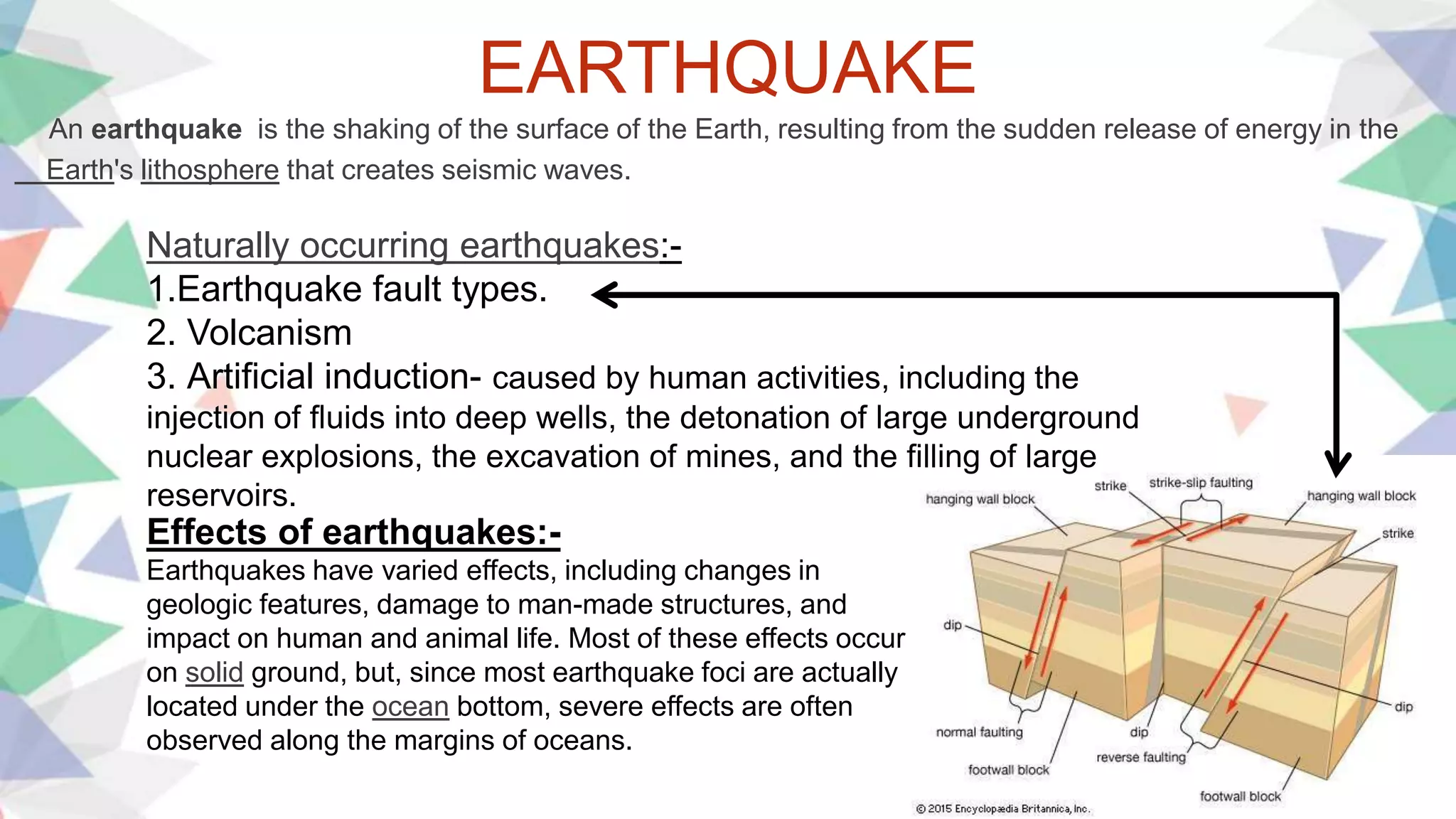 Hazards and Disasters,earthquake ,landslide,cloud burst | PPTX