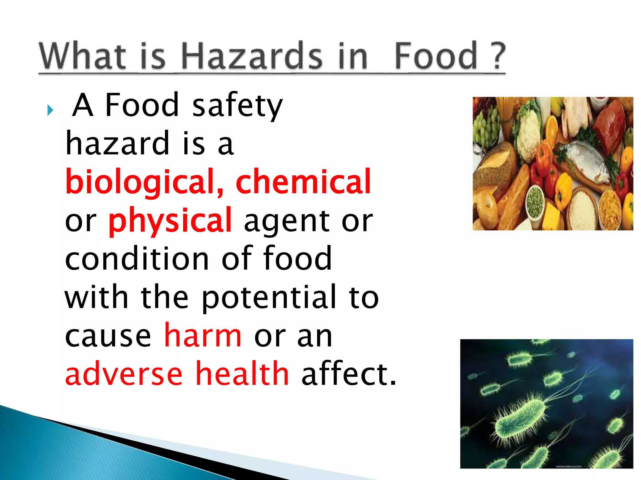 Hazards in foods | PPTX