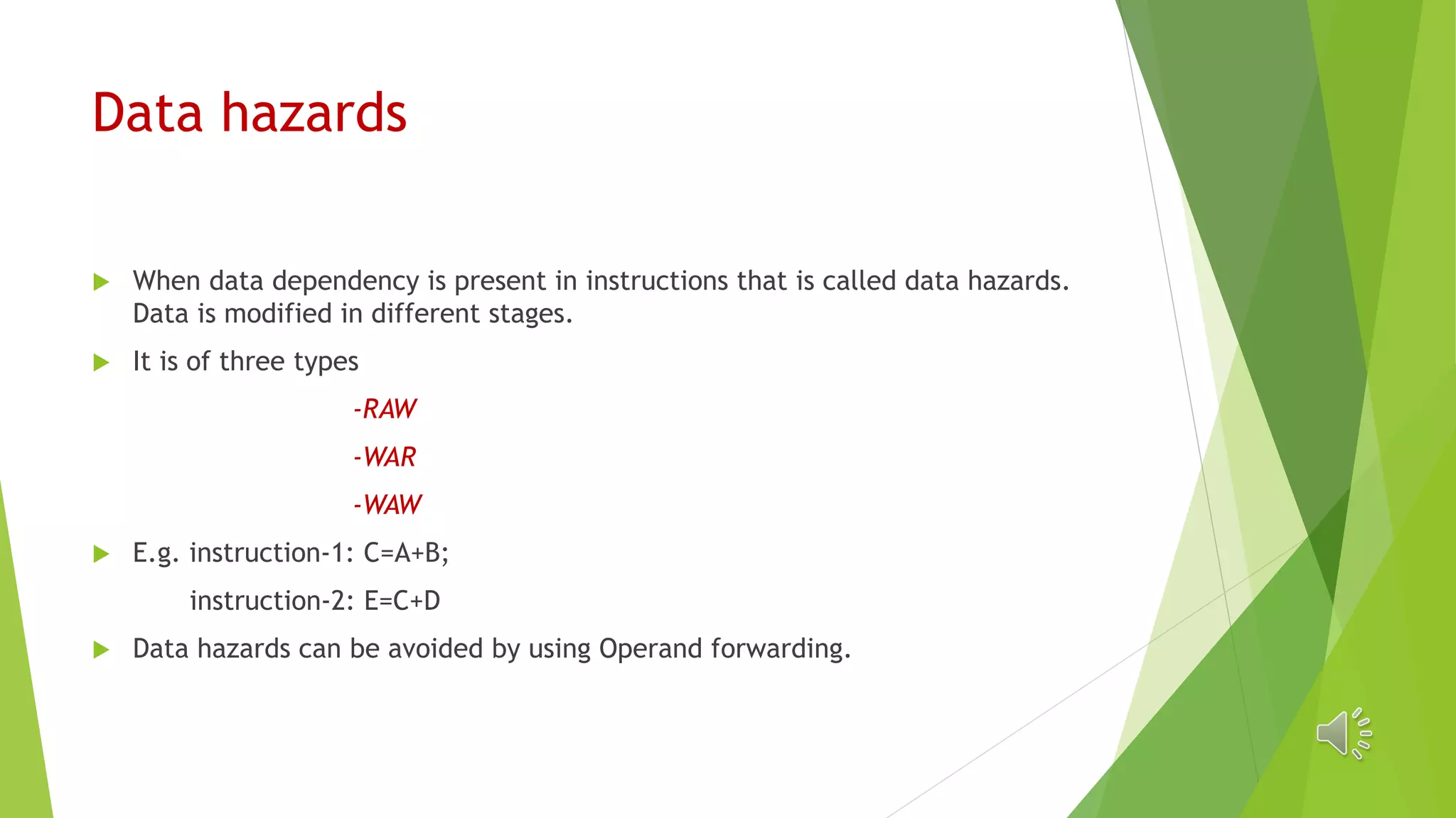 Hazards in pipeline | PDF | Computing | Technology & Computing