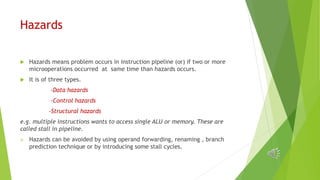 Hazards in pipeline | PDF