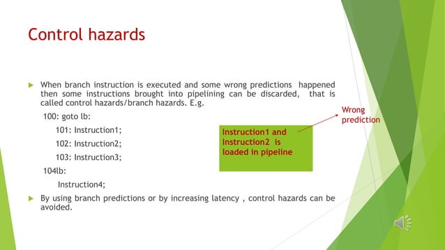 Hazards in pipeline | PPT