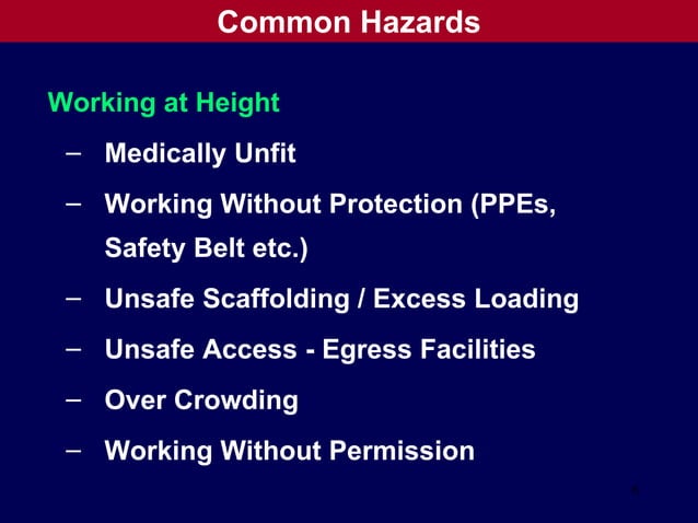 Hazards in steel plant and their control, By B C das | PPT | Indoor ...