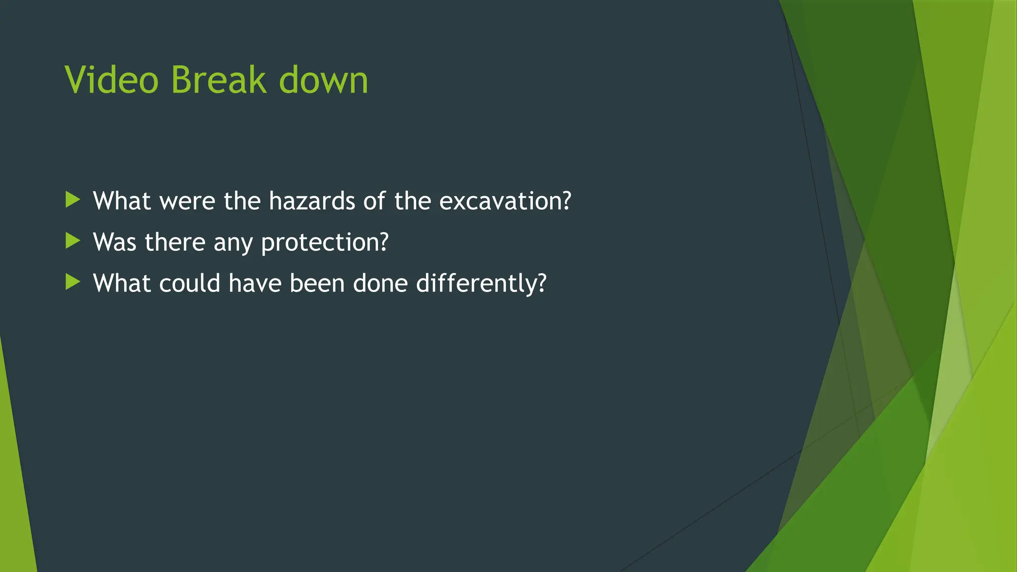 Hazards of Excavations talk about the possible risk.pptx