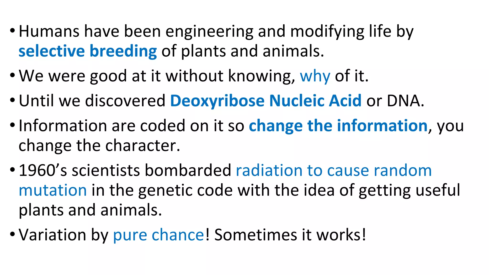Hazards of genetic engineering | PPT