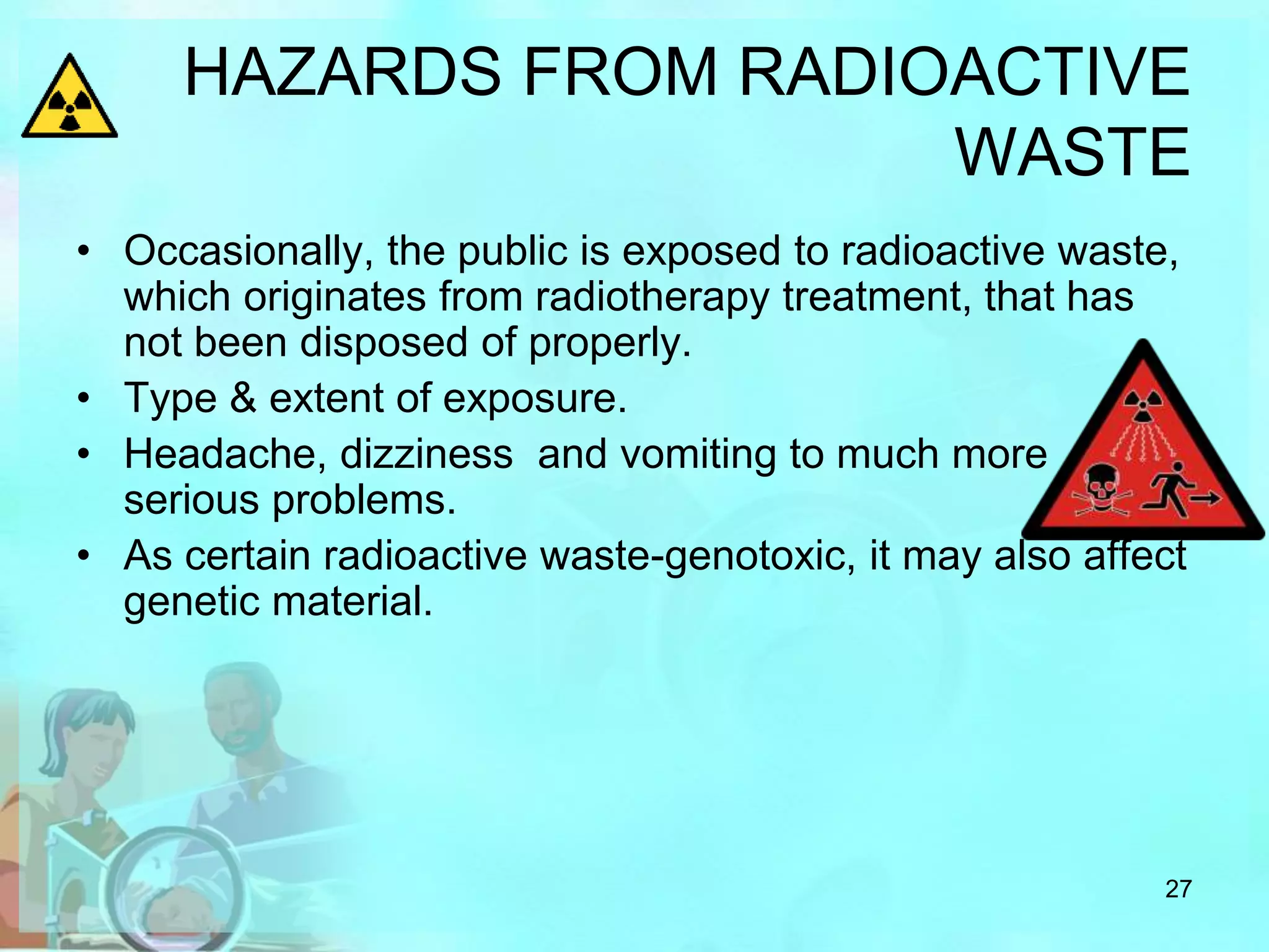 Hazards of health care waste | PPTX
