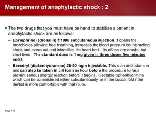 Hazards of local anesthesia | PPTX
