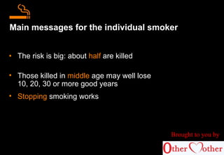 Hazards of smoking & benefits of stopping | PPT