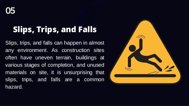 Hazards On A Construction Sites | Derrick Sandy | PPTX