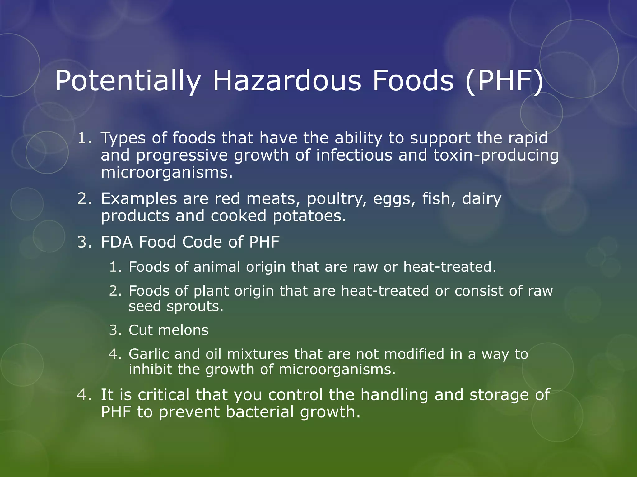 Hazards to food safety | PPTX