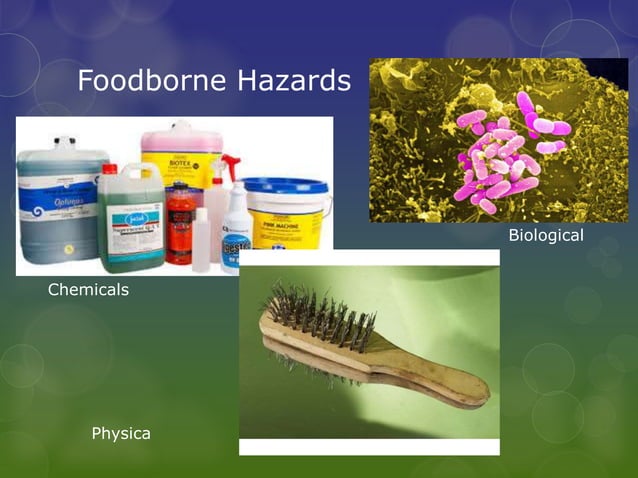 Hazards to food safety