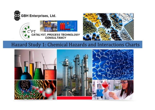 Hazard Study 1: Chemical Hazards and Interactions Charts | PDF