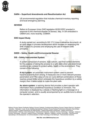 Hazard Study Process Glossary | PDF