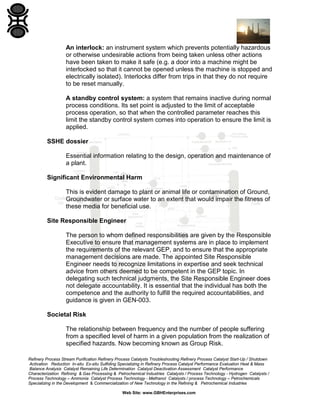 Hazard Study Process Glossary | PDF