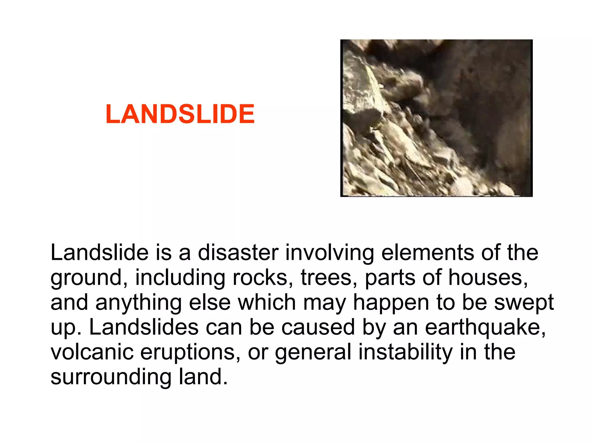Hazards & Types Of Disasters | PPT
