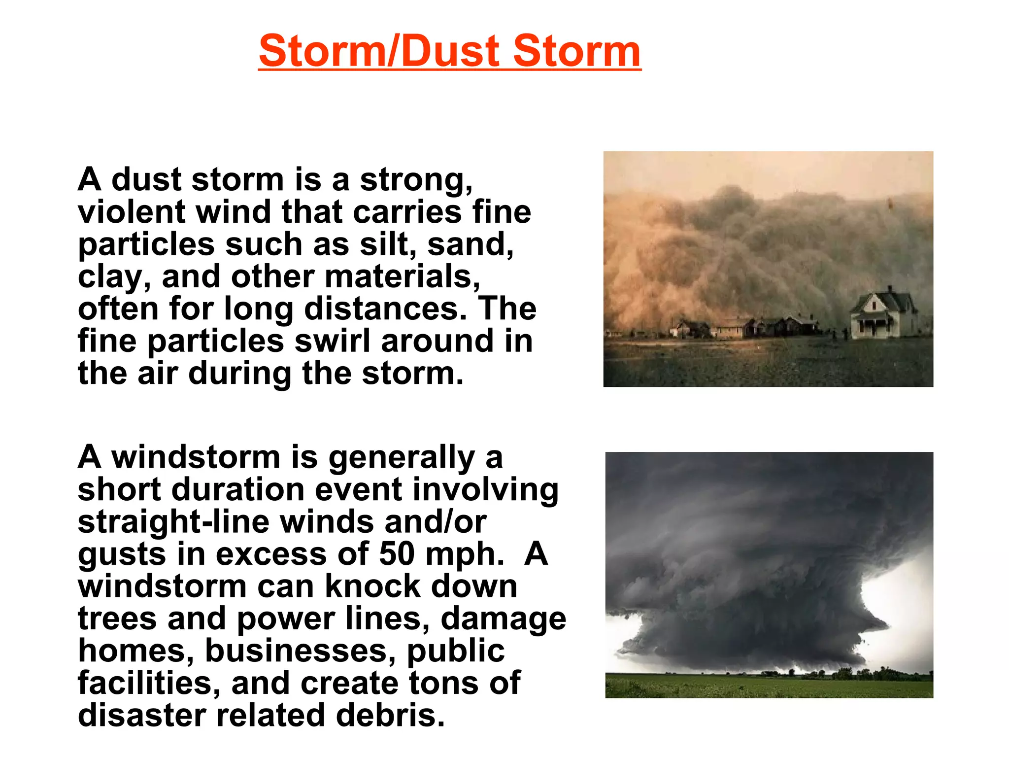 Hazards & Types Of Disasters | PPT