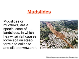 Hazards & Types Of Disasters | PPT
