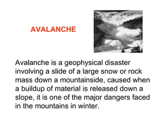 Hazards & Types Of Disasters | PPT