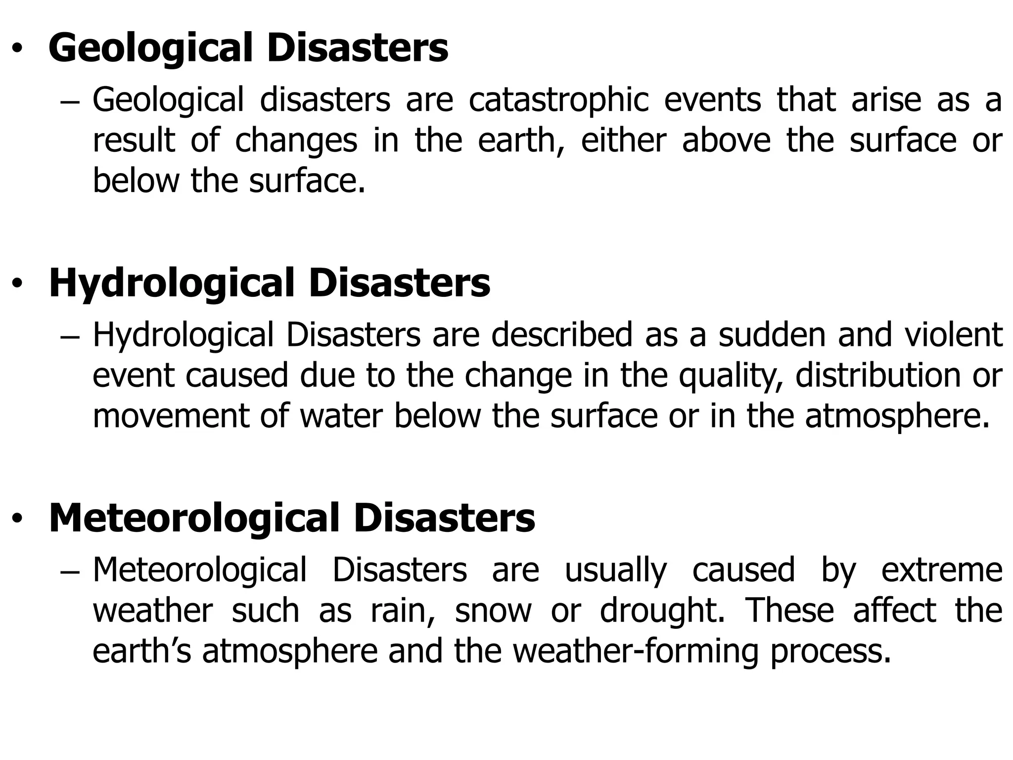 HAZARDS, VULNERABILTY AND DISASTER RISKS.ppt
