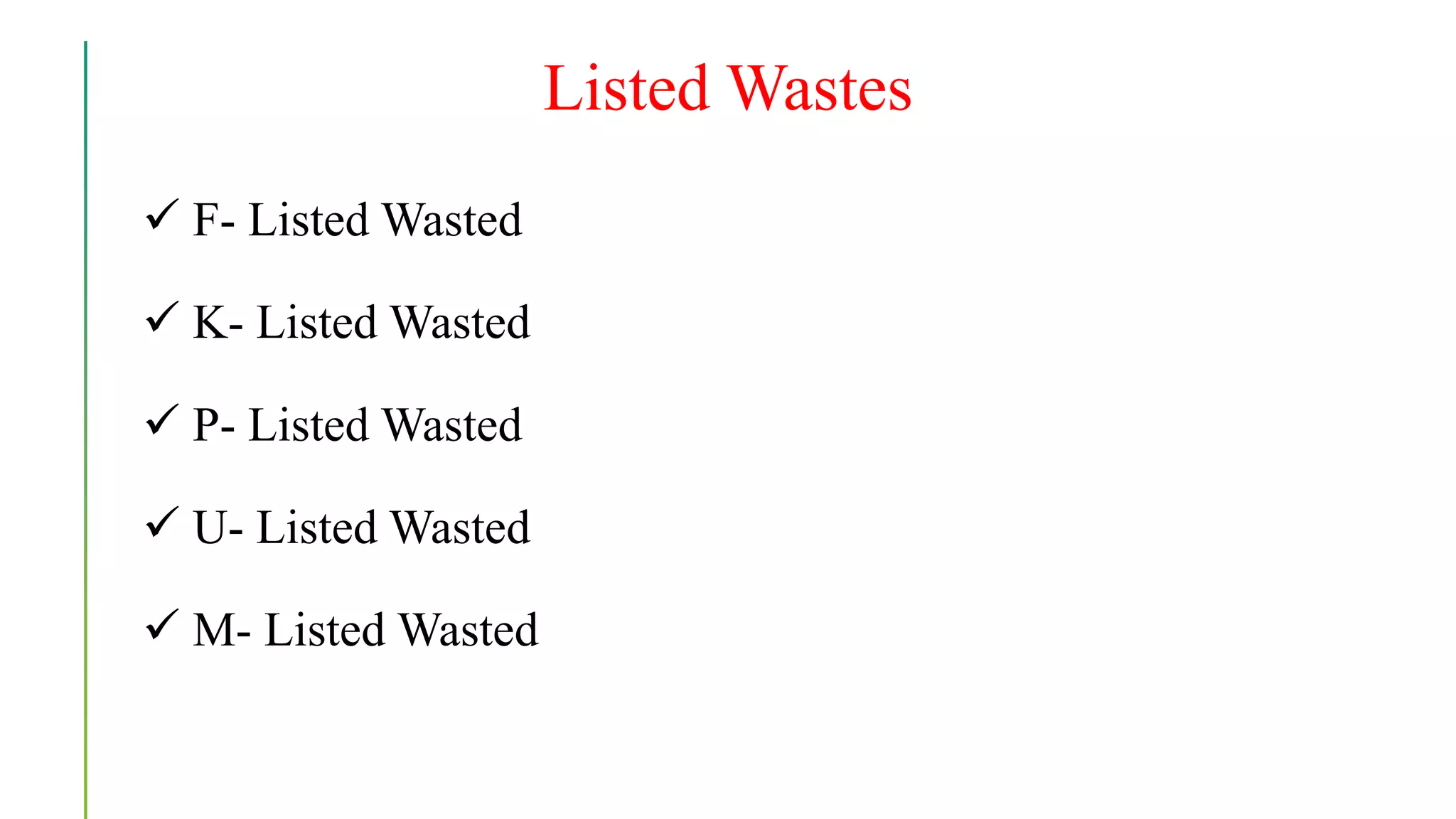 Hazards waste | PPTX