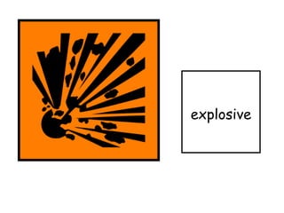 Hazard Symbols Explosive