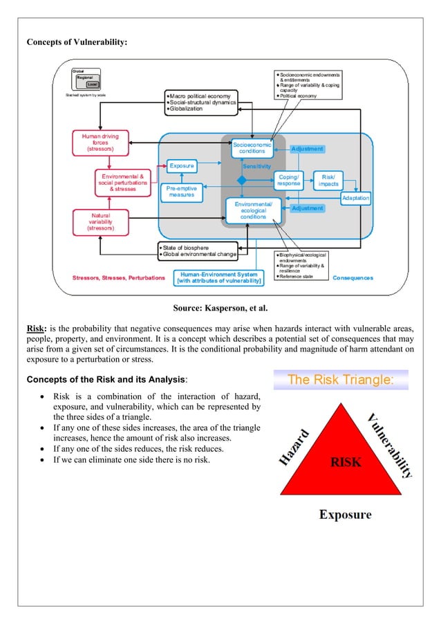 Hazard, vulnerability, risk | PDF