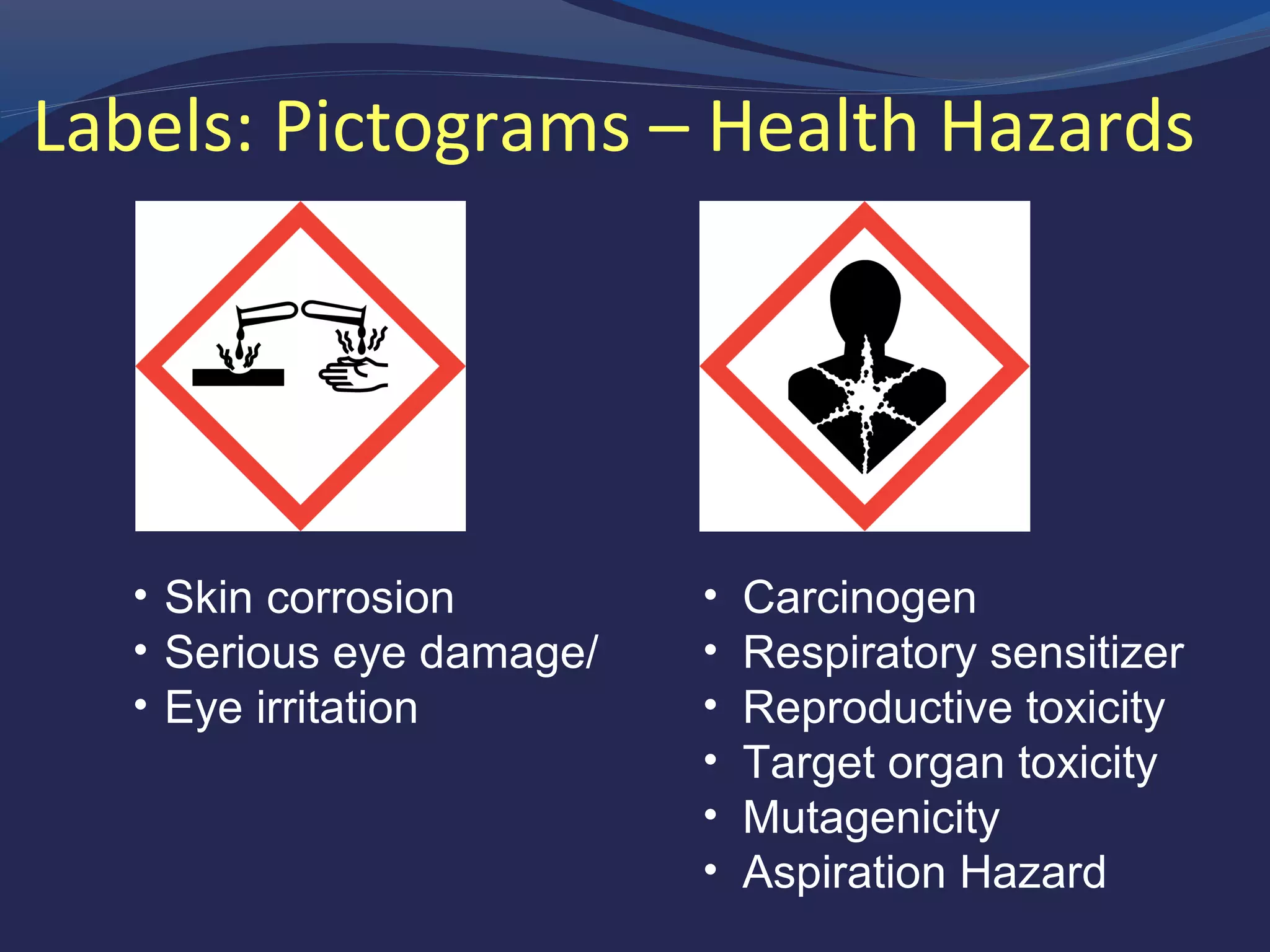 OSHA Hazard Communication and Global Harmonization System (GHS) | PDF