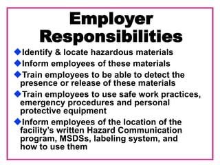 HazCom_(Doug).ppt | First Aid | Injuries