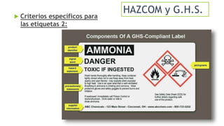 HAZCOM El Sistema Globalmente Armonizado (Chemical Hazards).pptx