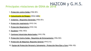 HAZCOM El Sistema Globalmente Armonizado (Chemical Hazards).pptx