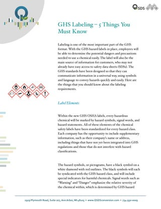 HazCom/GHS labels 101 | PDF