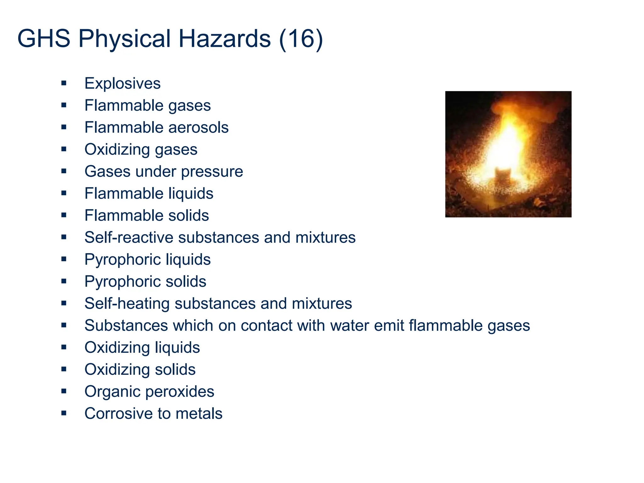 HAZCOM Globally Harmonized System of Classification and Labeling of ...