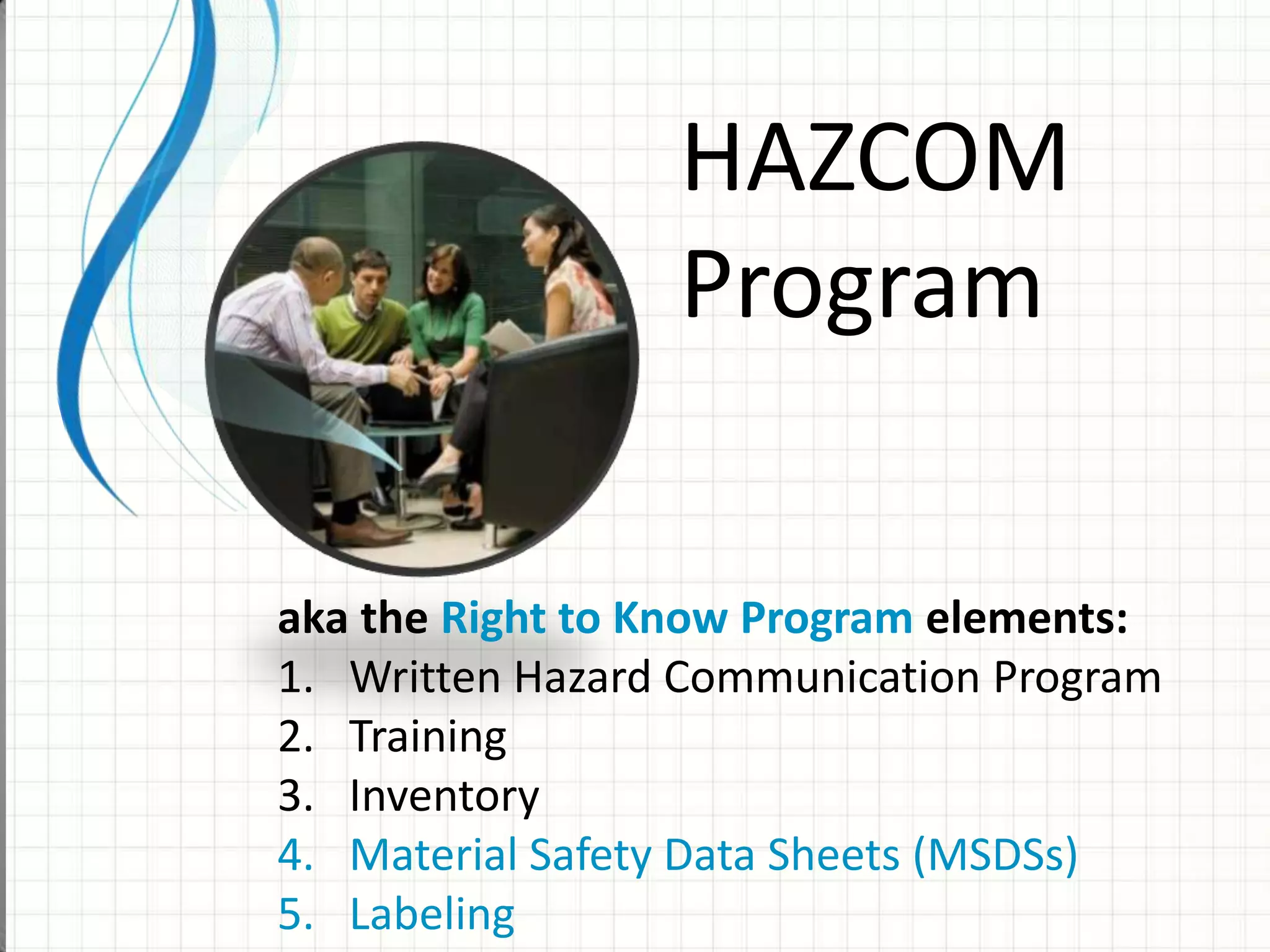 Hazard Communication- LinkedIn | PPTX