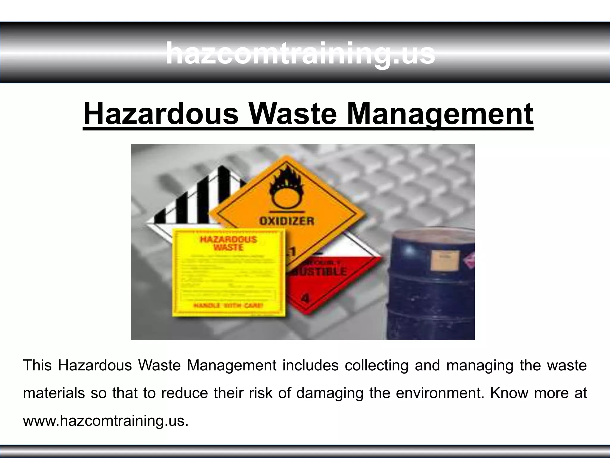 Hazard Communication Training | PPT