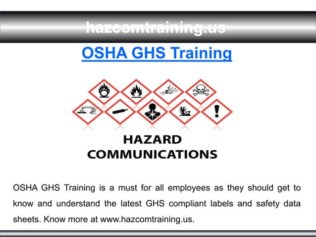 Hazard Communication Training | PPT