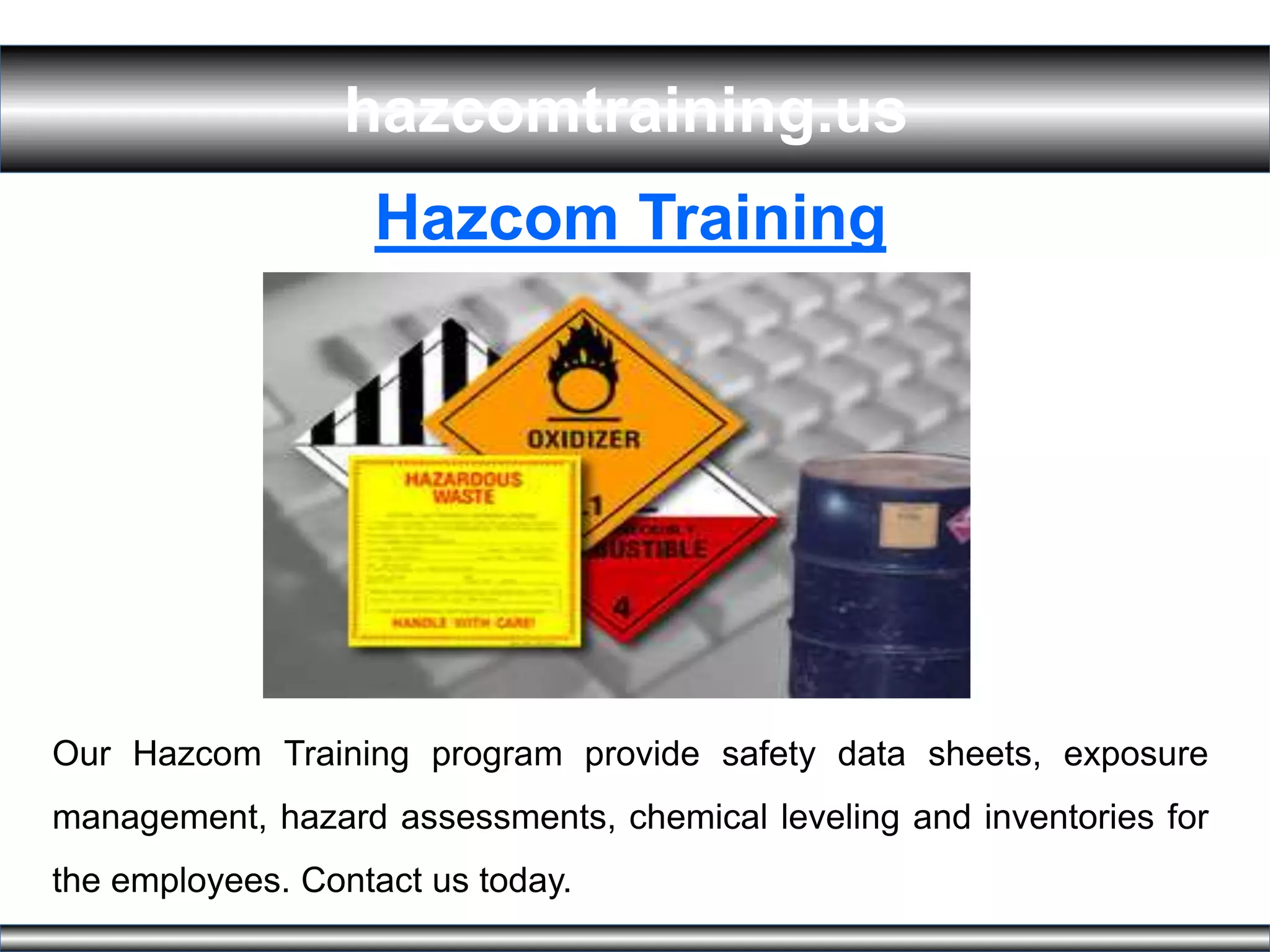 Hazmat Refresher Training | PPT