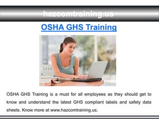 OSHA GHS Training | PPT